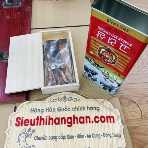 Sâm cao ly Korean Red Ginseng hồng sâm khô tiêu chuẩn châu âu Bio Insam ...
