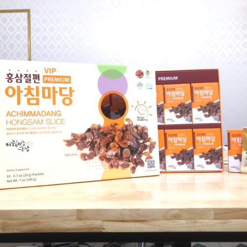 Sâm Lát Tẩm Mật Ong Hàn Quốc - Hồng sâm lát achimmadang Hongsam Slice ...